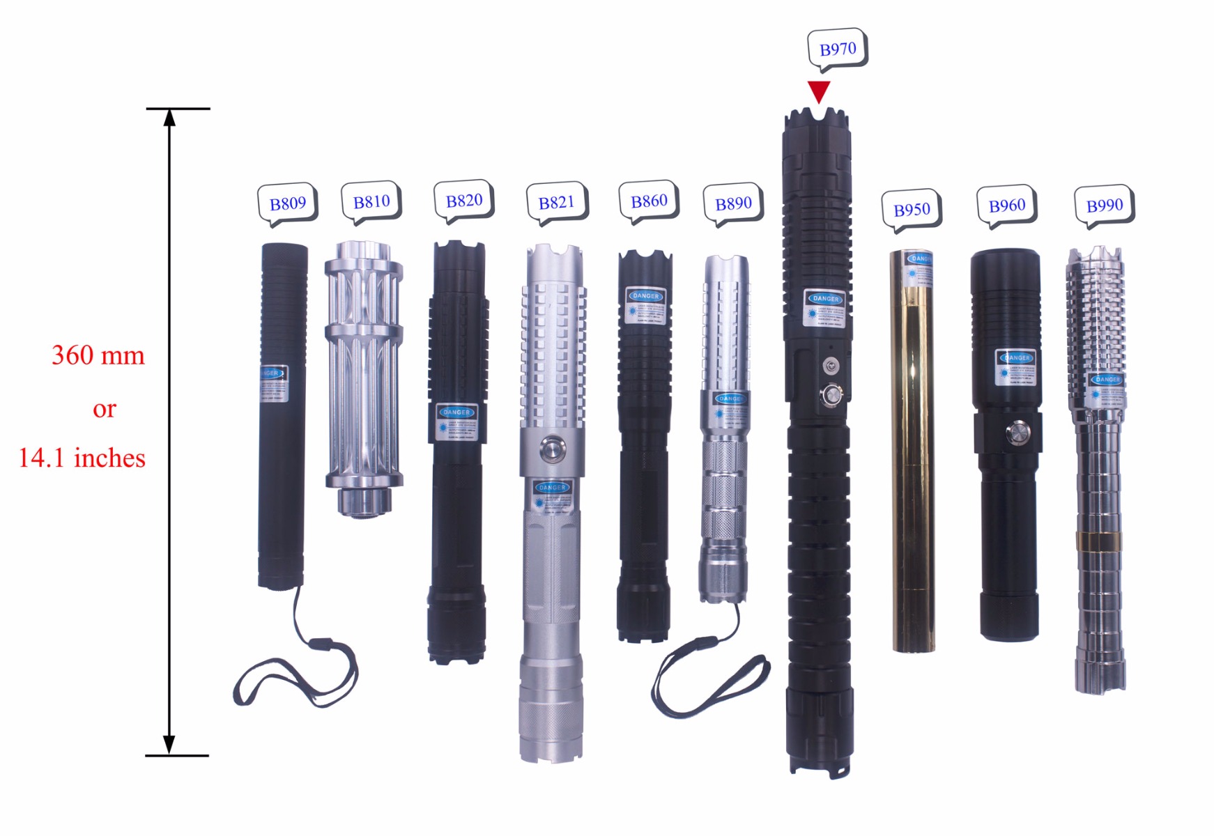 3000mW 450nm High Power Blue Burning Laser Pointer - Best 3W Laser for ...