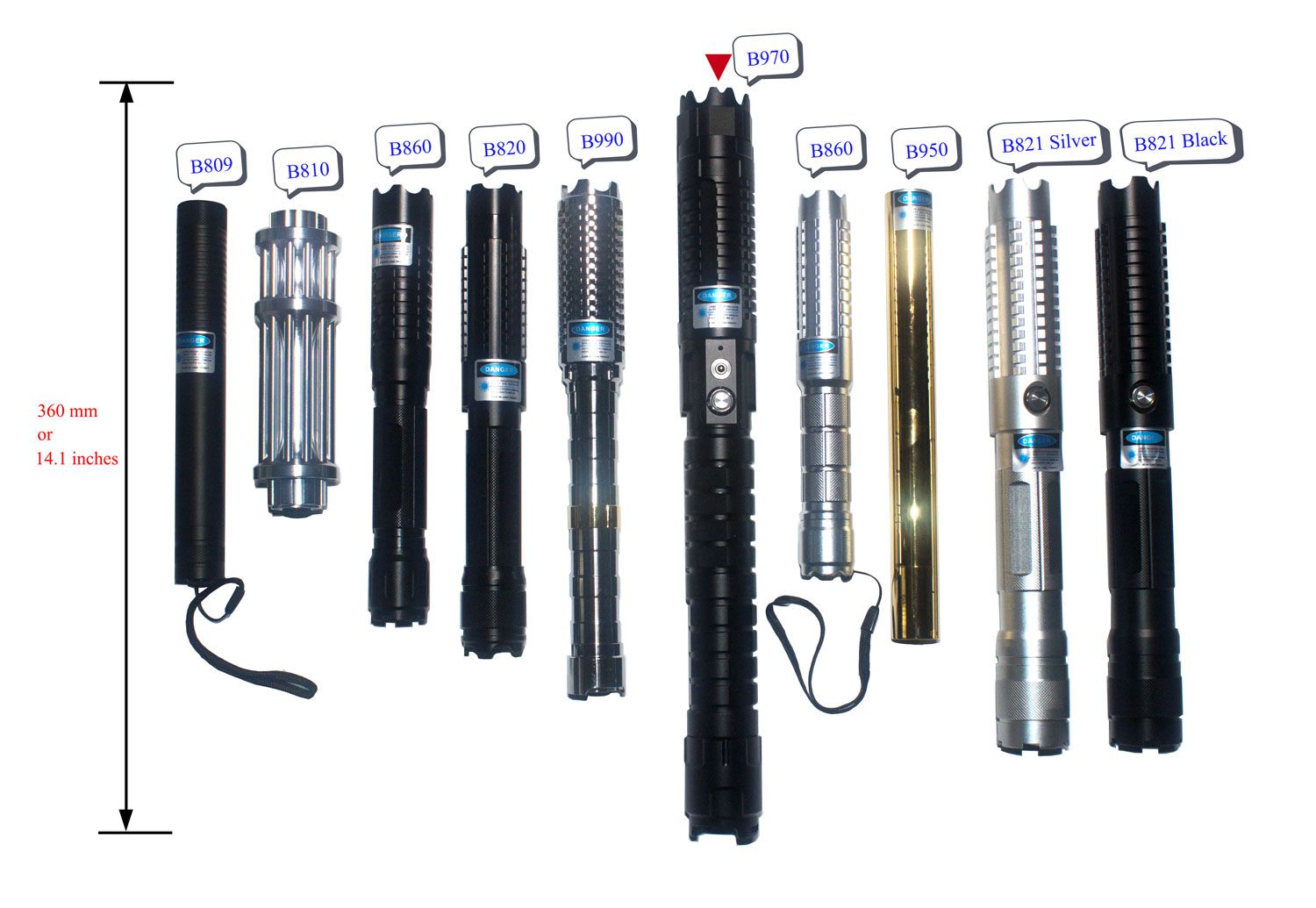 3000mW 450nm High Power Blue Burning Laser Pointer - Best 3W Laser for ...