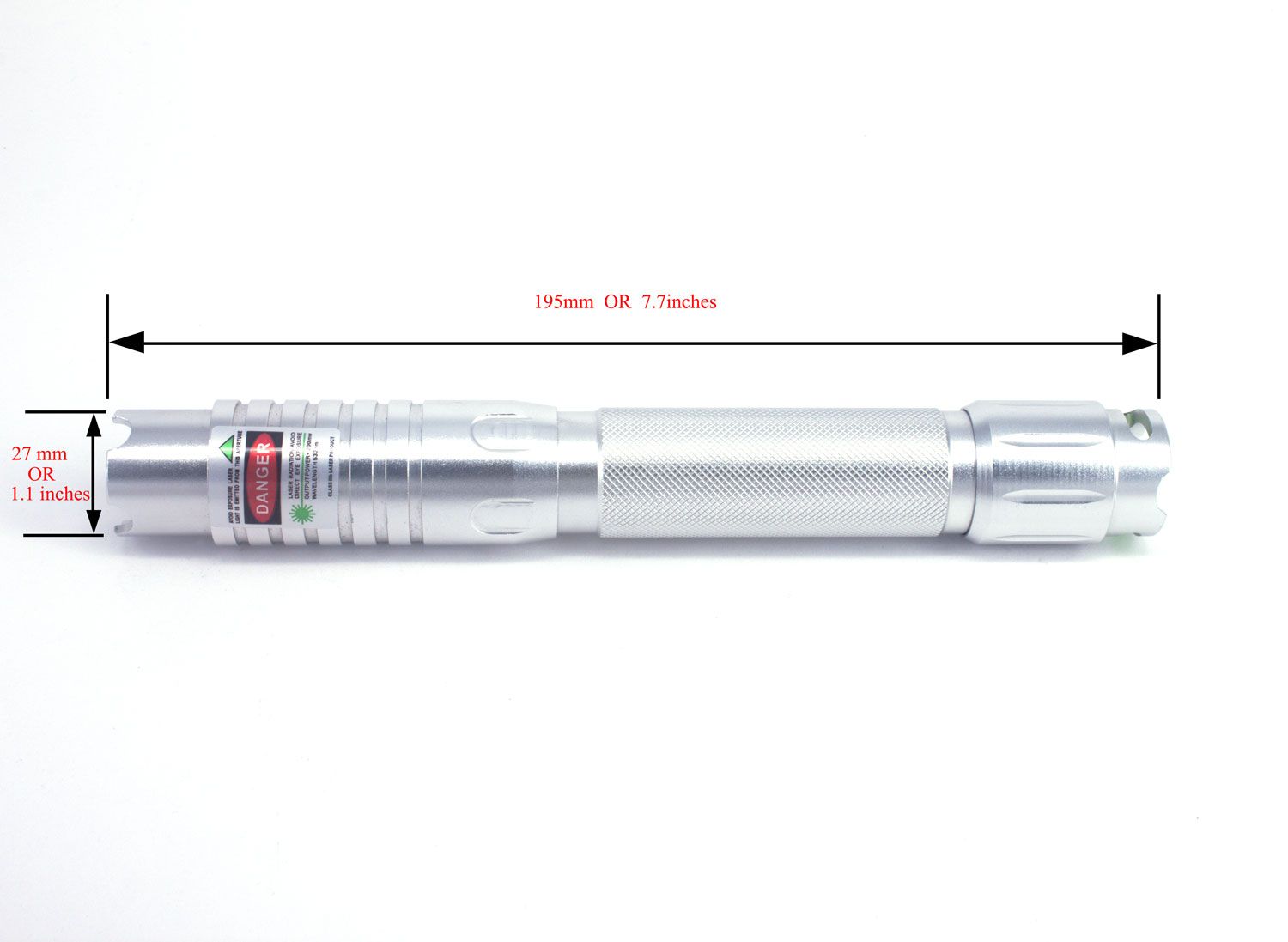 True 1000mW 532nm Powerful Green Laser Pointer with Battery Charger 5 ...